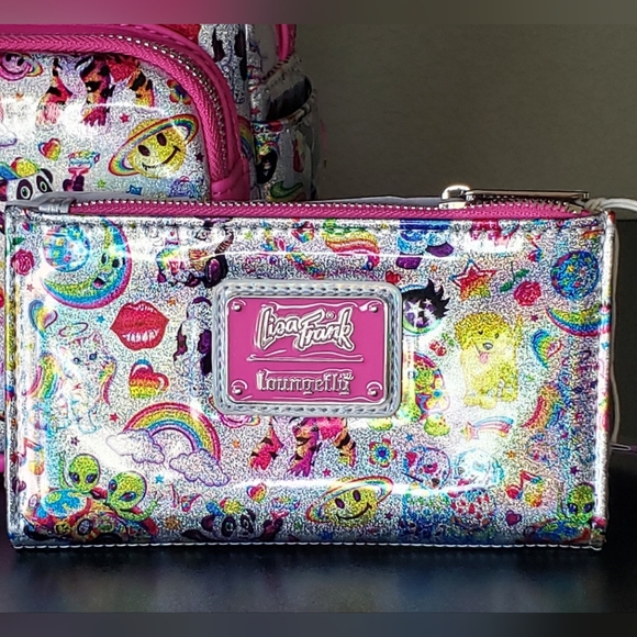 Loungefly | Bags | Loungefly Lisa Frank Holographic Wallet | Poshmark